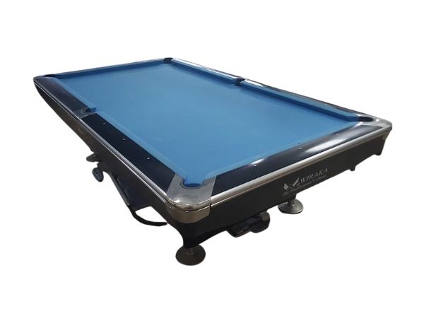 Wiraka Tournament Poison Pool Table 9ft Black – Used Billiard Table | UAE